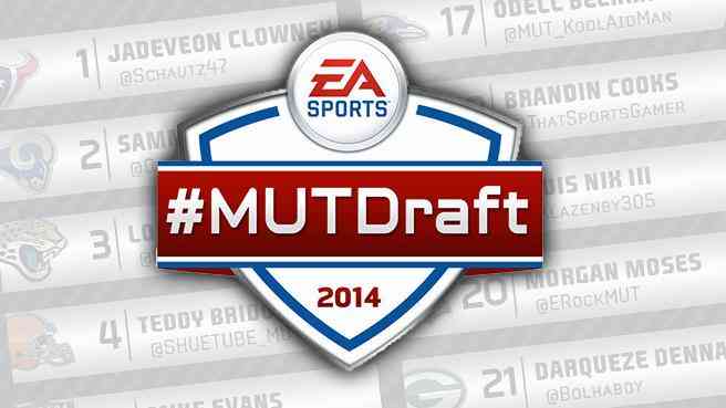 All 32-NFL First Round Draft Picks Hit Madden 25 Ultimate Team As Draft ...
