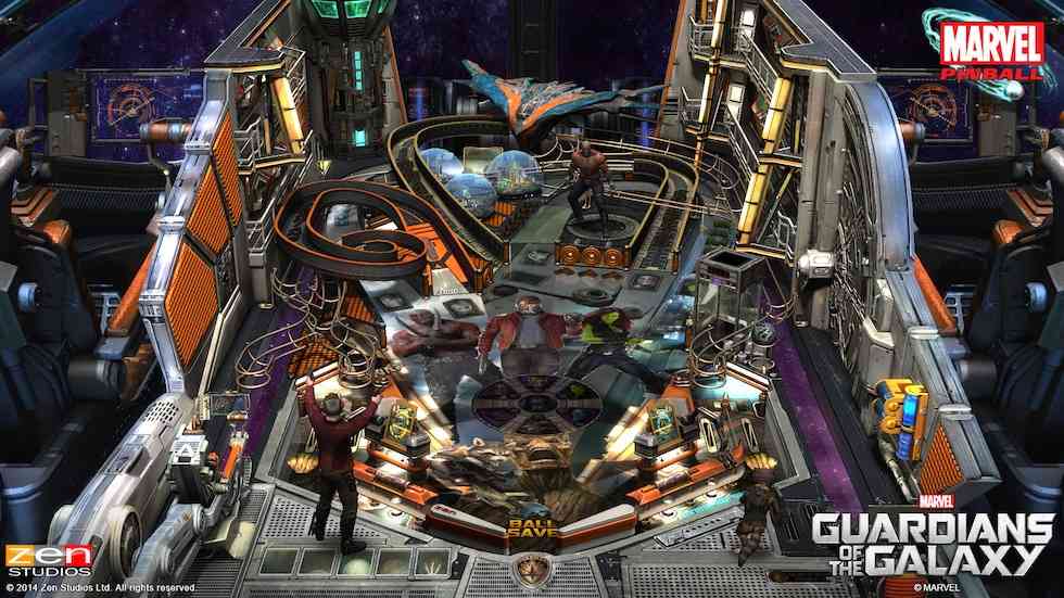 Pinball FX 2 Guardians of the Galaxy Table (360/Xbox One) Review ...
