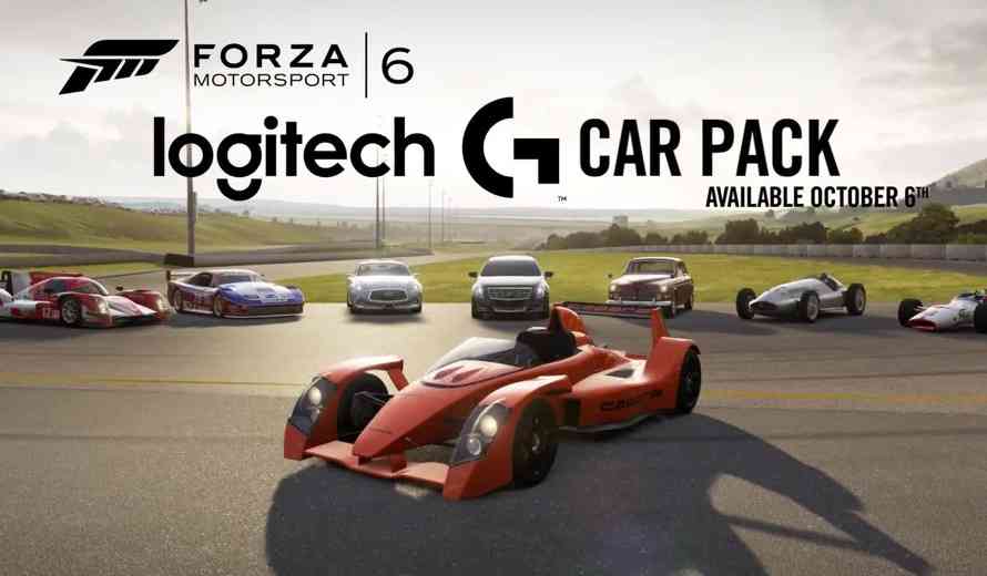 Logitech G Car Pack for Forza Motorsport 6 Now Available