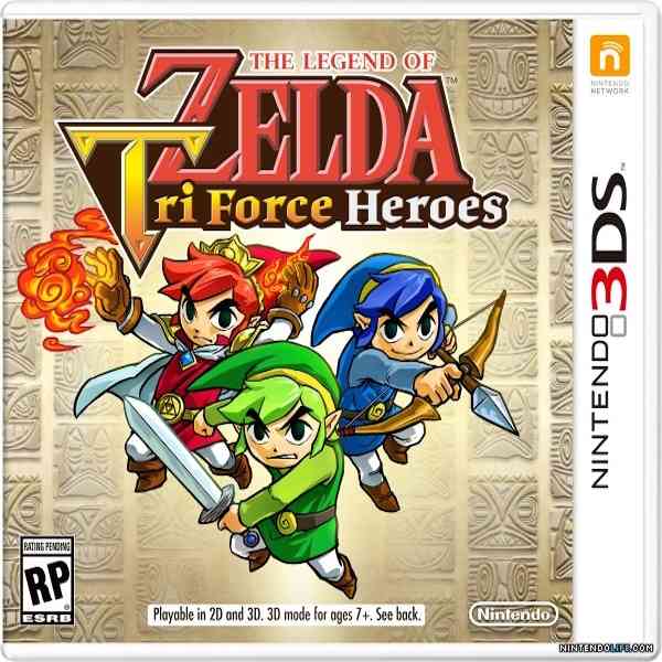 Form a Legendary Team of Heroes in The Legend of Zelda: Tri Force ...