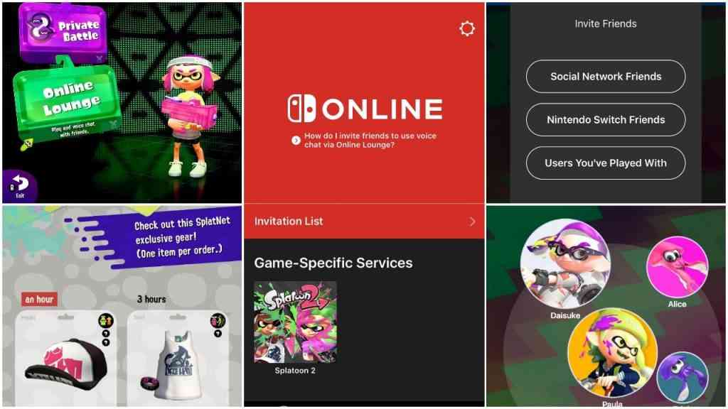 Nintendo Switch Online App Service Going Live with Splatoon 2