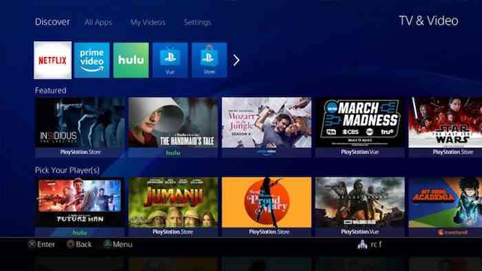 PS4 Revamps its TV and Video Section With New UI Update | COGconnected