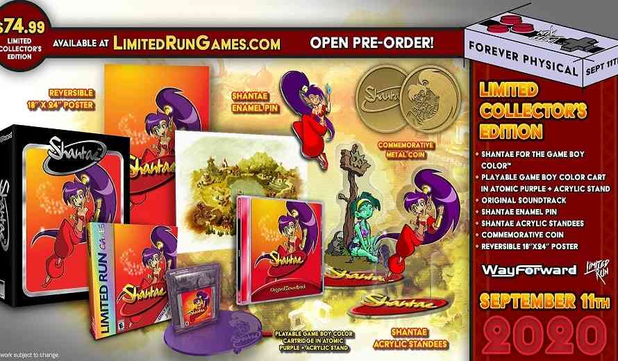 Limited Run Reveals Two Shantae Collector's Editions | COGconnected