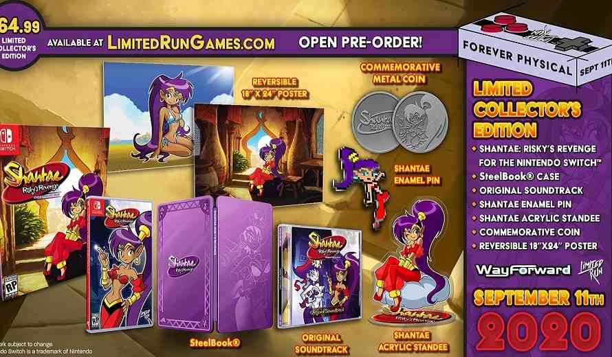 Limited Run Reveals Two Shantae Collector's Editions | COGconnected