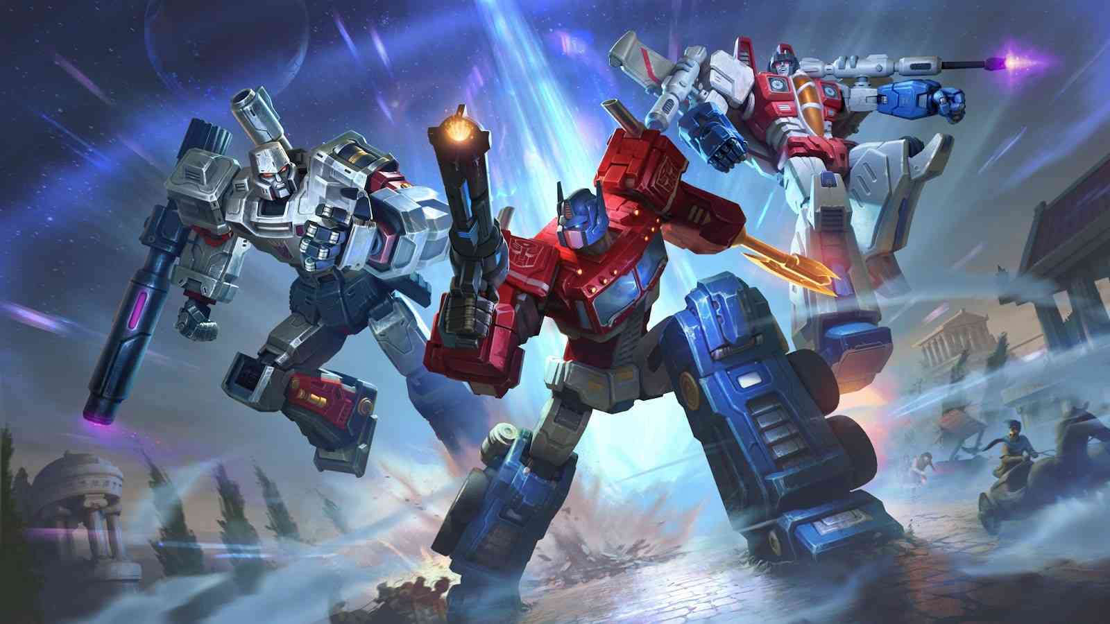 Transformers Battle the Gods in the New SMITE Crossover