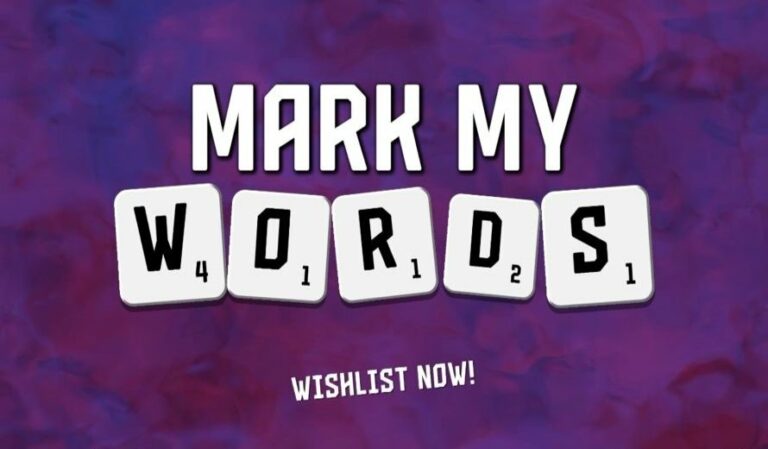 Mark My Words - A Word-Building Roguelike Game - COGconnected
